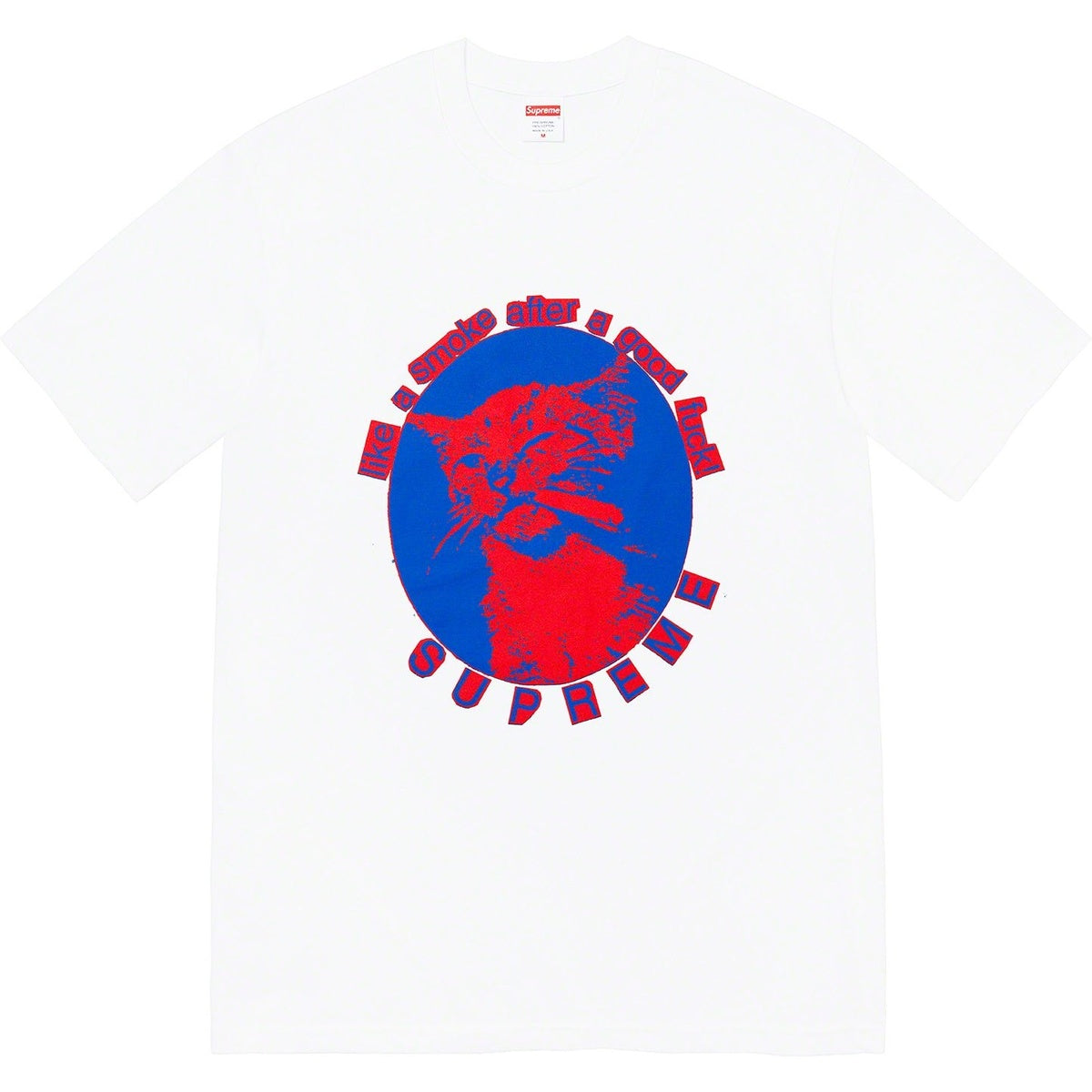 Supreme Smoke Tee White – The Hype